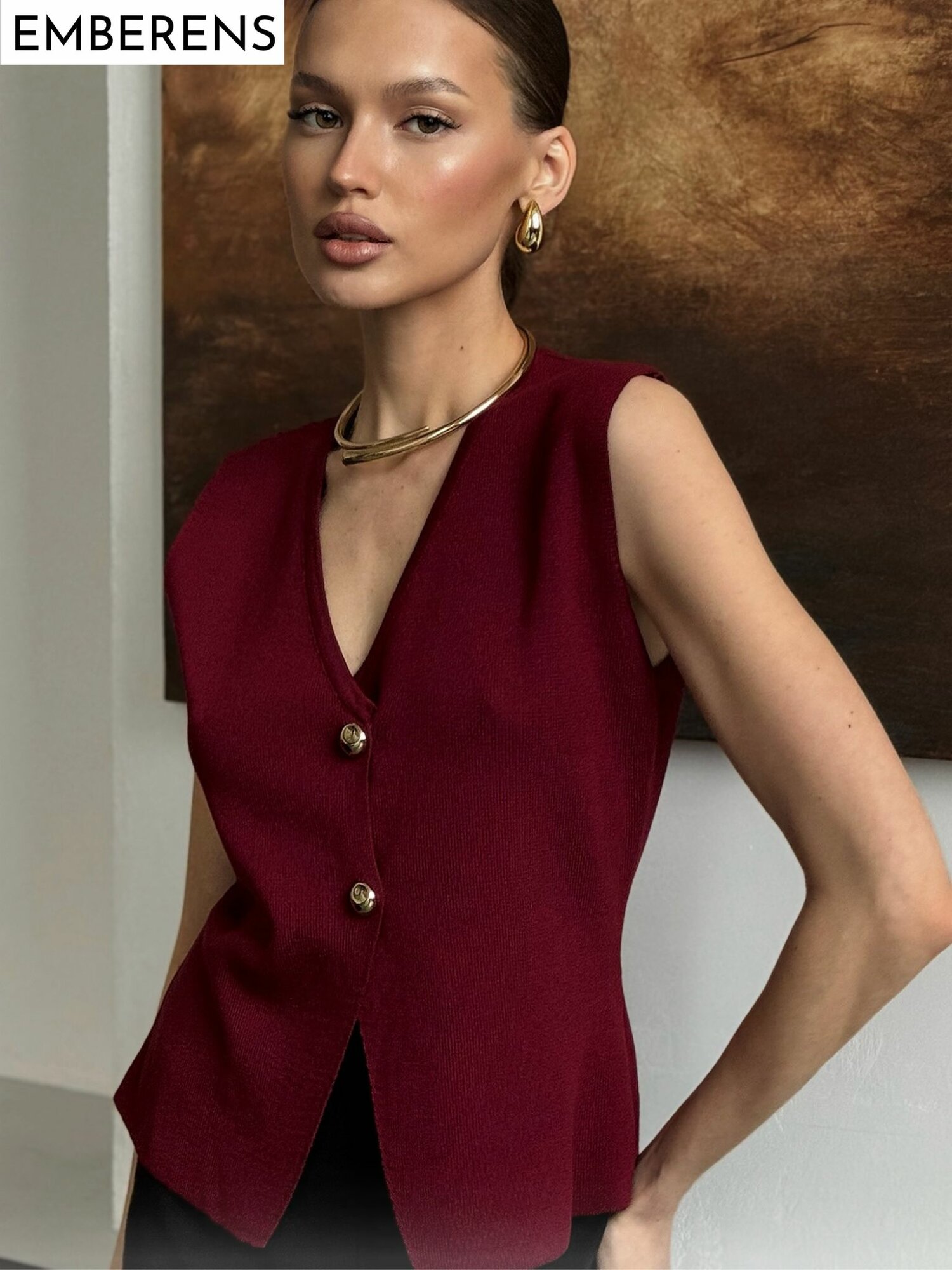 Жилет Осень-зима 2025