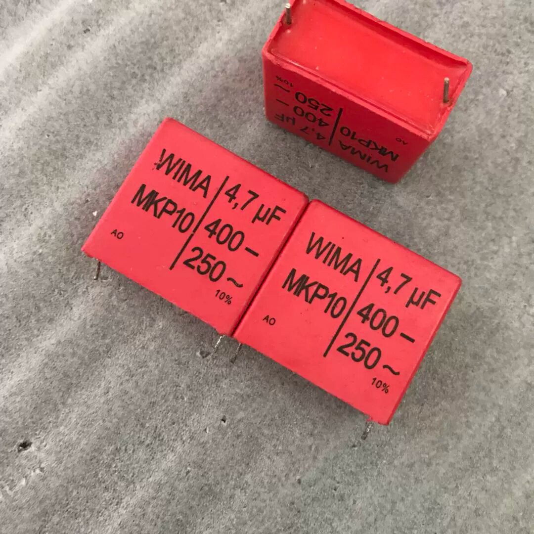 WIMA MKP10 Серия 4.7UF 400V 475 Аудио Кроссовер Пленочные Конденсаторы 1шт цена