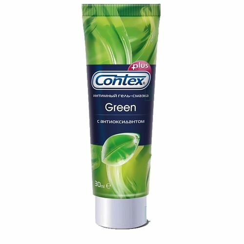 CONTEX Plus Гель-смазка Green с антиоксидантами 30мл