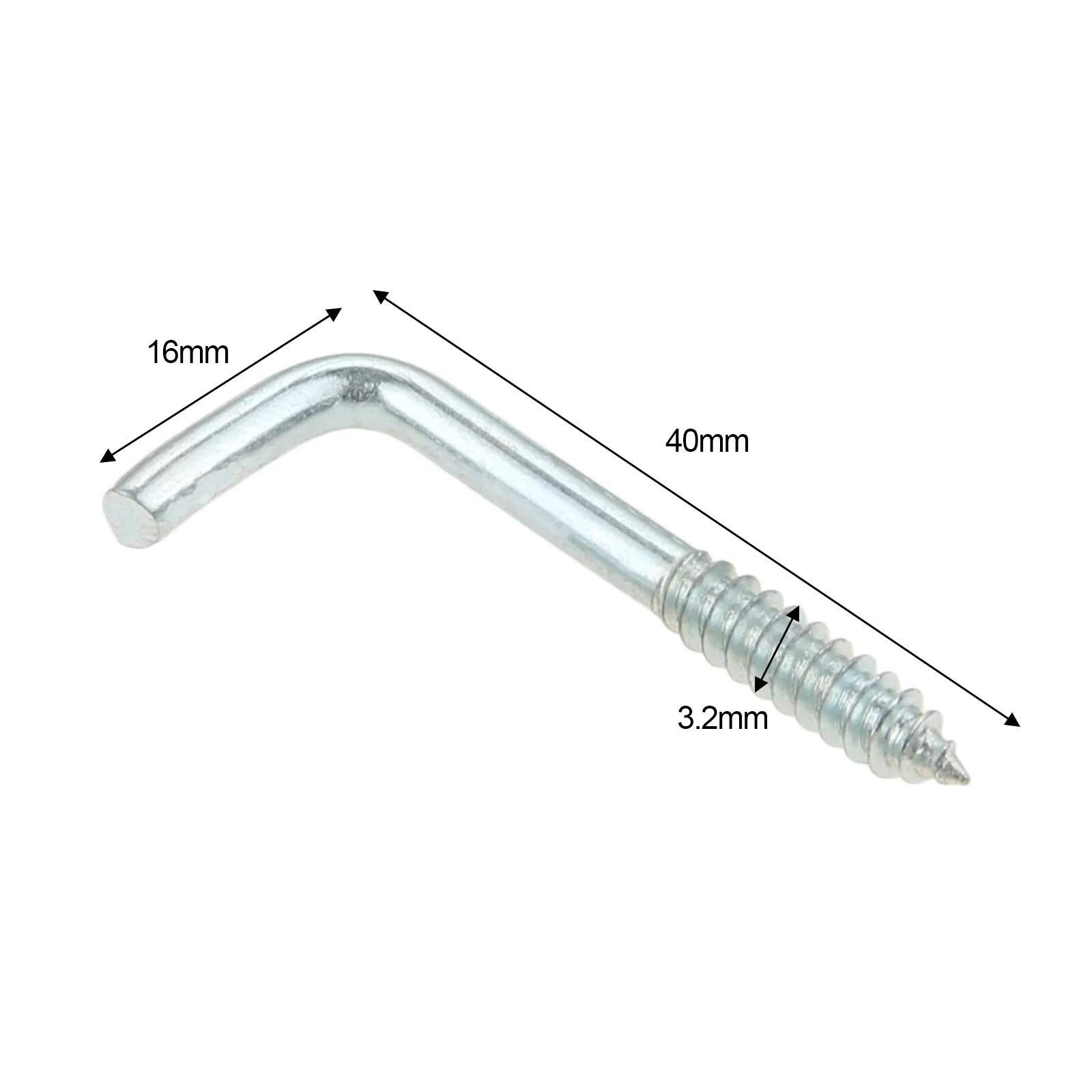 DRELD набор крючков для чашек металлический 20/10/5/2 шт. 40mm 10pcs