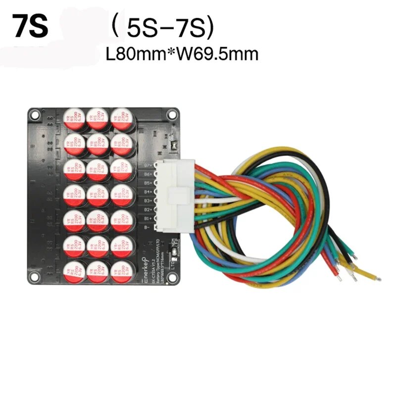 Активный балансир LiFePo4 Li-ion 5,5А для аккумуляторов 18650 3S-21S 7S