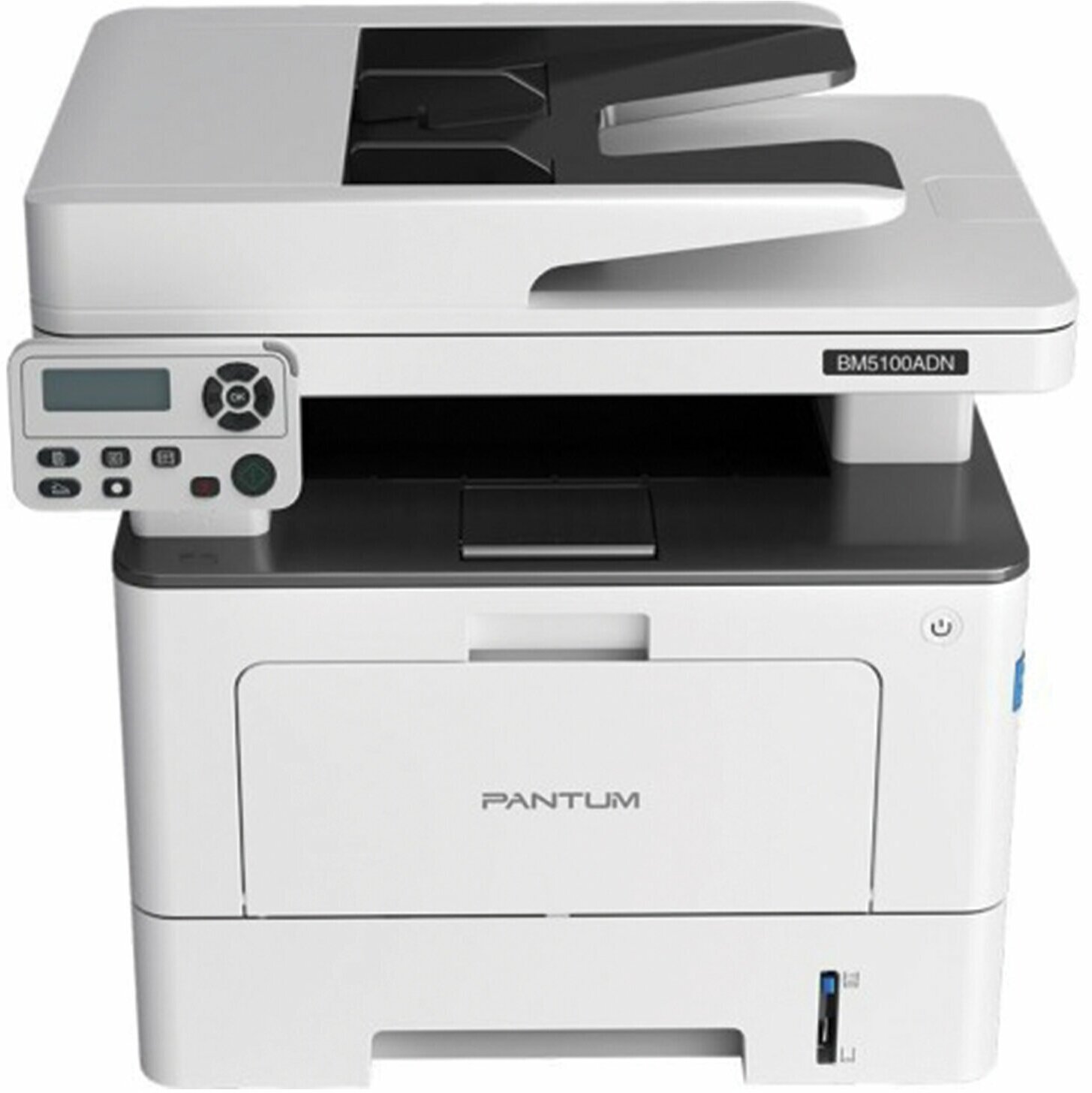 МФУ лазерное PANTUM BM5100ADN, А4, 40 стр./мин, 100 000 стр./мес, дуплекс, АПД, сетевая карта — фото 1