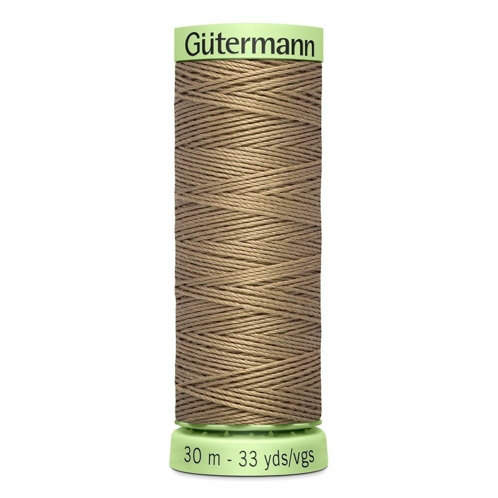 Декоративная нить Gutermann Top Stitch 30/30 м для декоративной отстрочки, 100% полиэстер, цвет 868 неотбеленный шелк, 5 шт (3)