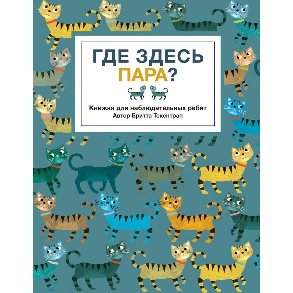 Книга Поляндрия Где здесь пара? Книжка для наблюдательных ребят. 2019 год, Текентрап Б.