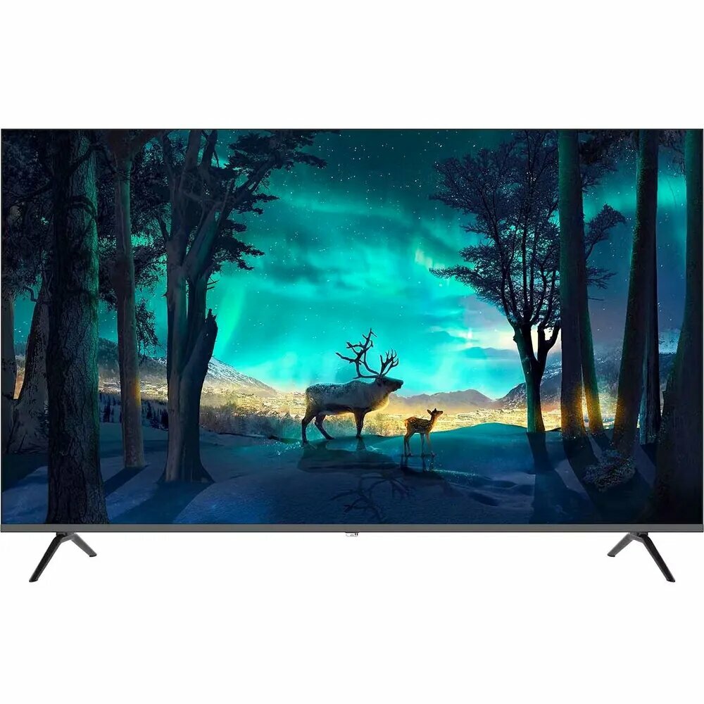55" Телевизор Hi HX-55U01FB, 4K Ultra HD (3840x2160 Пикс), черный
