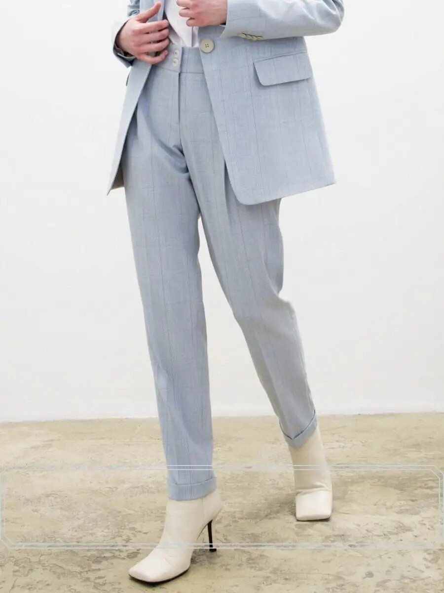 Брюки трубы Костюмные классические