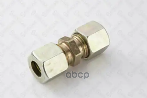 Фитинг ! соединитель резьб. прямой (м) d12x1.5-d12x1.5 , под ключ с 2 втулками опорн. Stellox арт. 8521