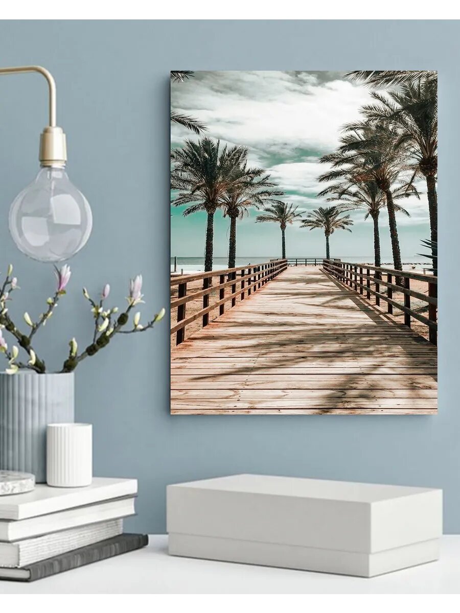 Картина на холсте Море Пальмы