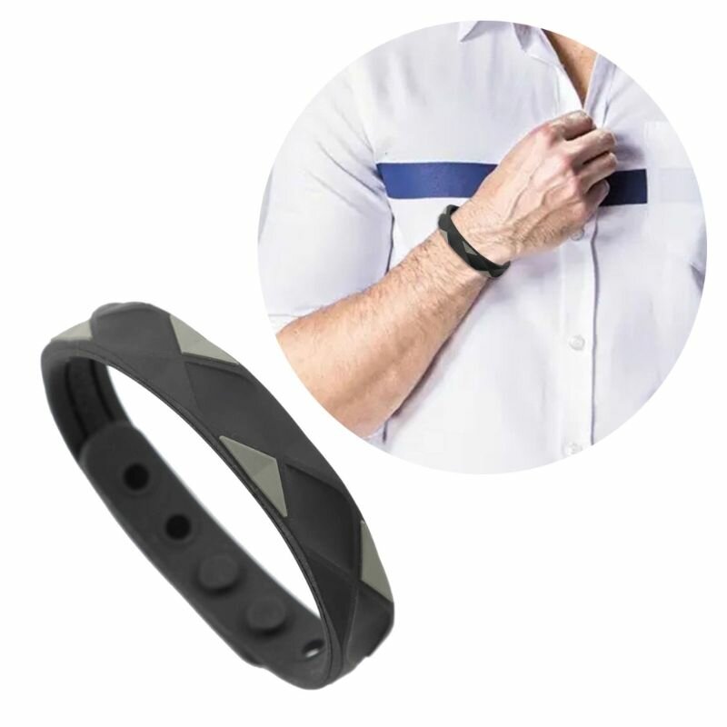 Антистатический браслет для человеческого тела-черный