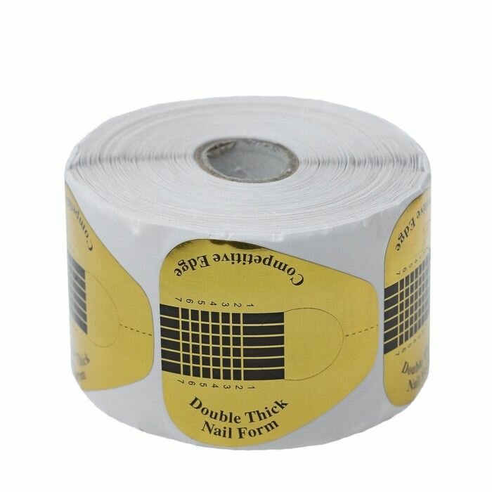 Planet Nails, Формы для наращивания ногтей утолщенные (500 шт.)