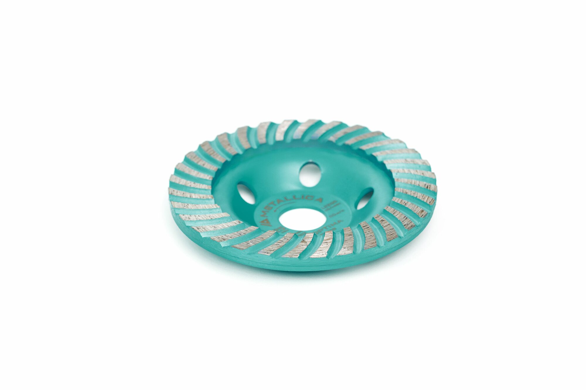 Чашка алмазная турбированная METALLICA Optima 125x22,2 мм, по бетону. В кор.