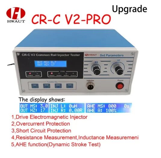 Тестер форсунок Common Rail Hwaut CR-C V2-PRO