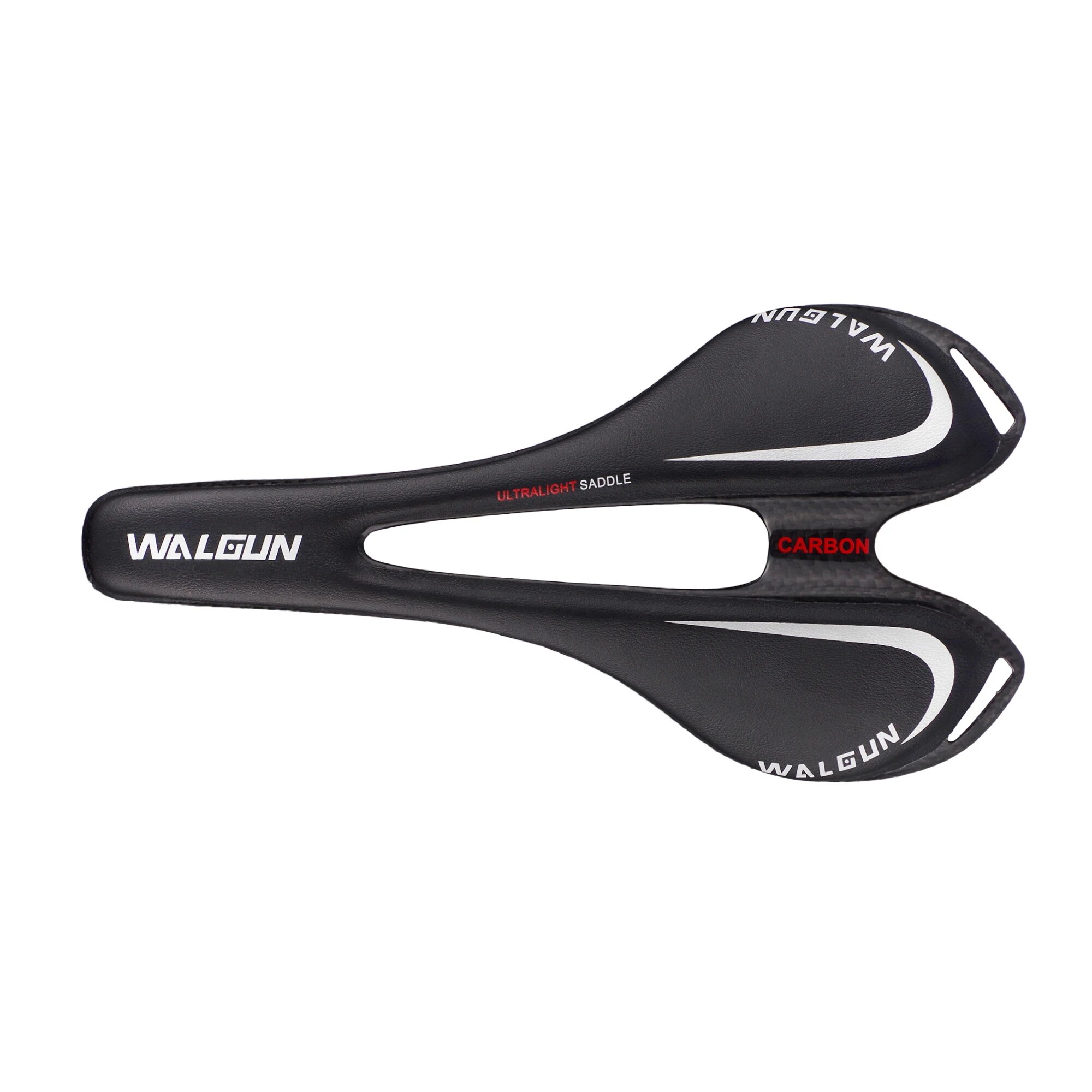 Карбоновое велоседло Walgun WG1050/WG998 143x272 мм Черный, WG998-Black