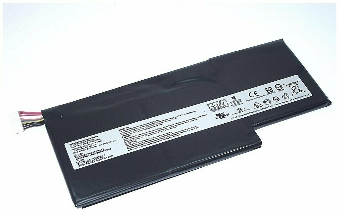 Аккумулятор для ноутбука MSI BTY-M6K, 11.4V, 52.4Wh, код mb065230