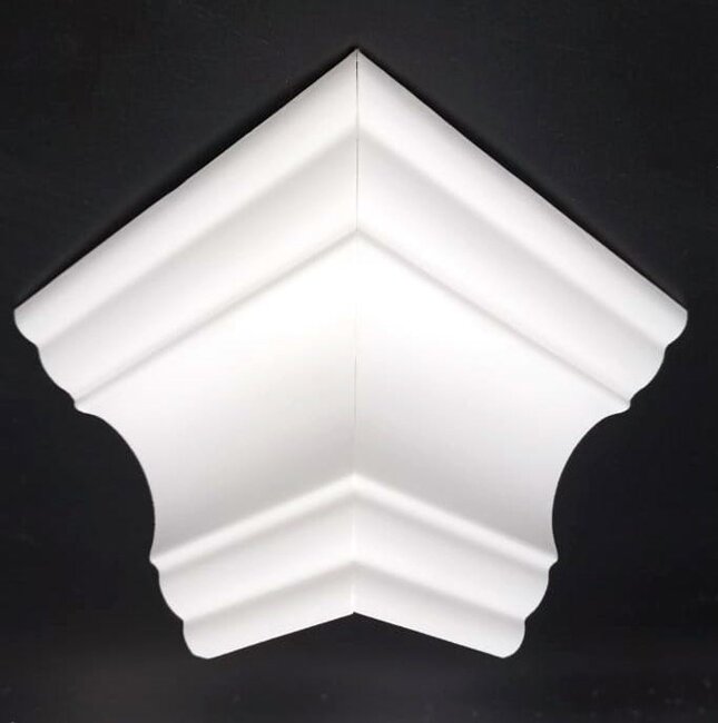 Угол наружный к плинтусу BelloDeco C7/70 UN, 1шт