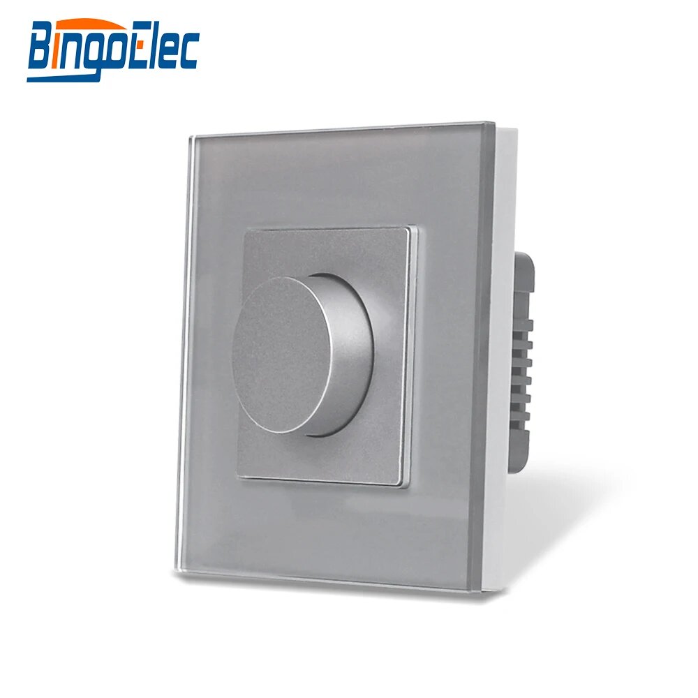 Bingoelec сенсорный светодиодный диммер 500 Вт grey