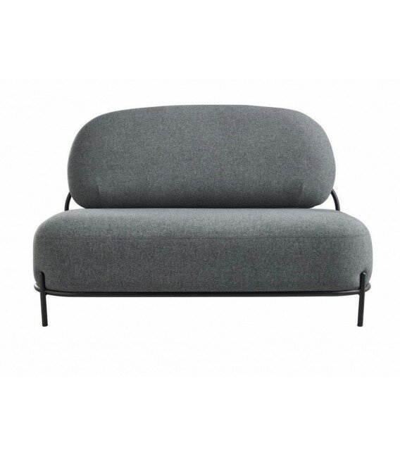 Диван SOFA 06-02 (2-х местный) серый HE512-11