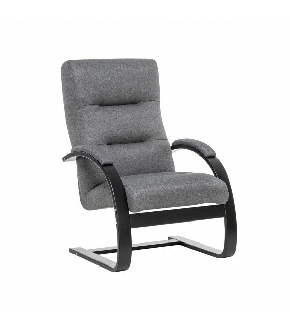 Кресло Leset Монэ, венге, ткань рогожка, malmo 95