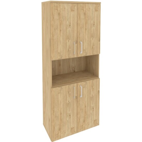 Шкаф Riva CHAIR высокий широкий O. ST-1.5 Тиквуд светлый 800*420*1977 Onix