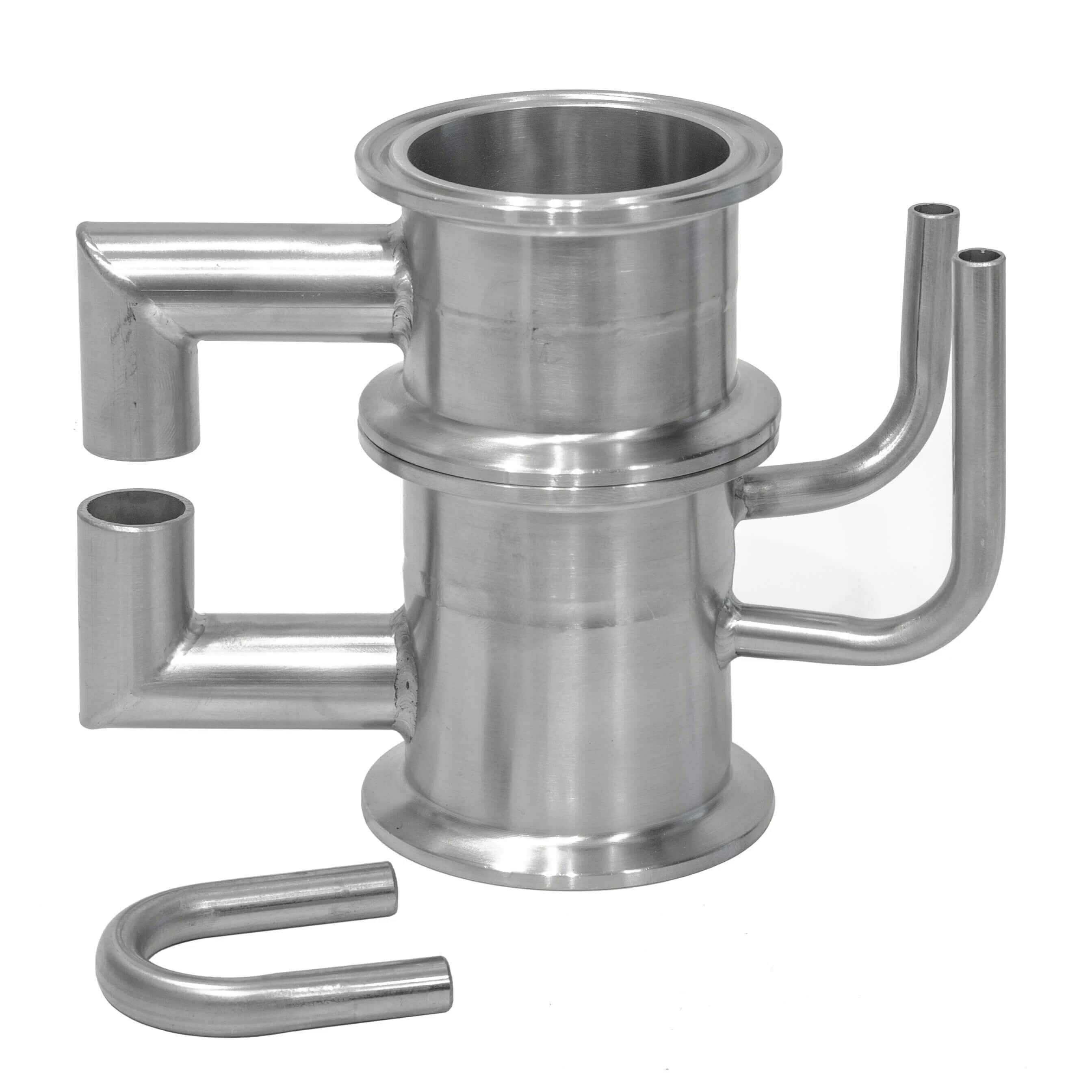 Экстрактор Cокслета, кламп 3 дюйма, без диоптра, для ароматизации крепких напитков за короткое время