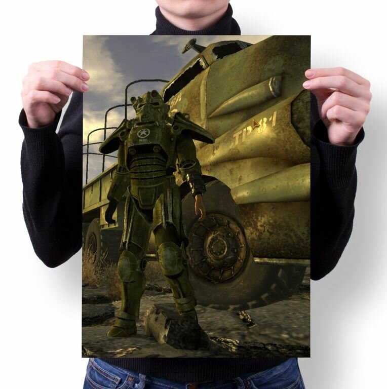 Плакат Fallout, Фоллаут №4, А3
