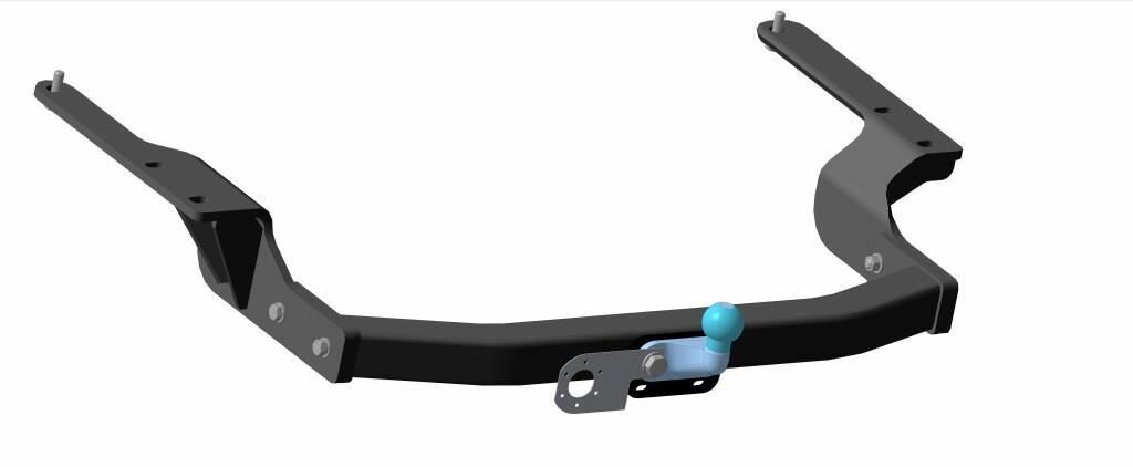 Фаркоп WESO 3088-F на Toyota Highlander 2014-2020