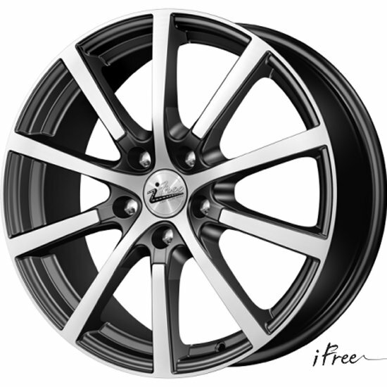 Диск Ifree Big Byz 7x17/5x110 D65.1 ET39 Блэк Джек