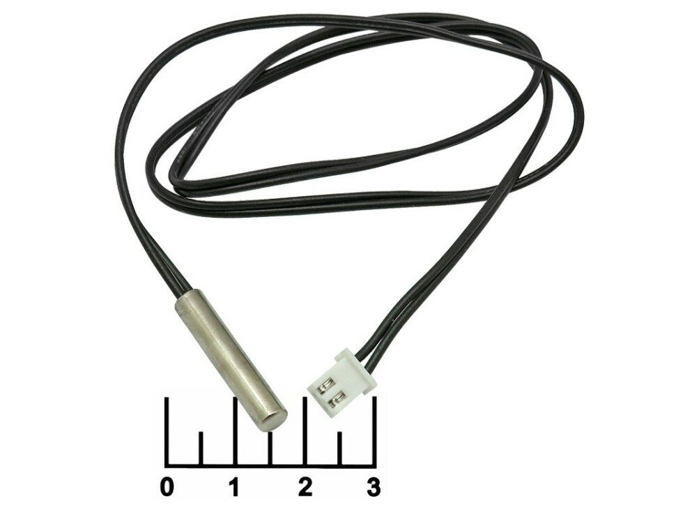 Датчик температуры NTC 10 кОм кабель 0.5м 2pin