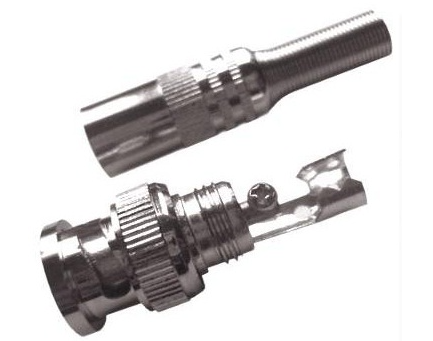 Разъем BNC SR-BNC-PVG под винт с металлической пружиной (Мама)