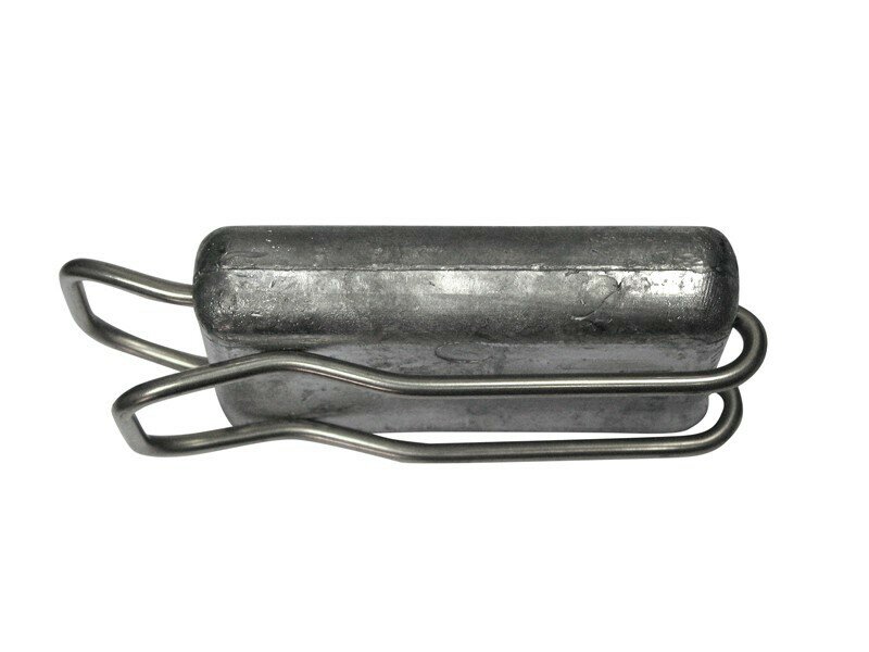 Груз быстросьёмный поясной с полукольцом 1кг