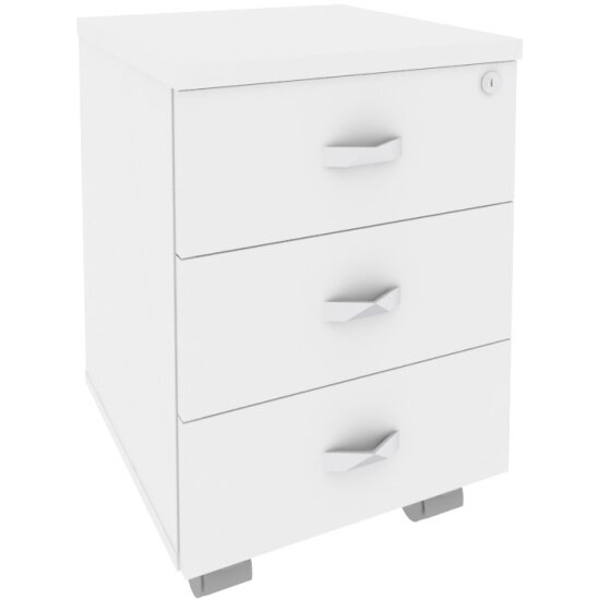 Тумба Riva CHAIR мобильная O. TM-3 Белый бриллиант 432*460*611 Onix