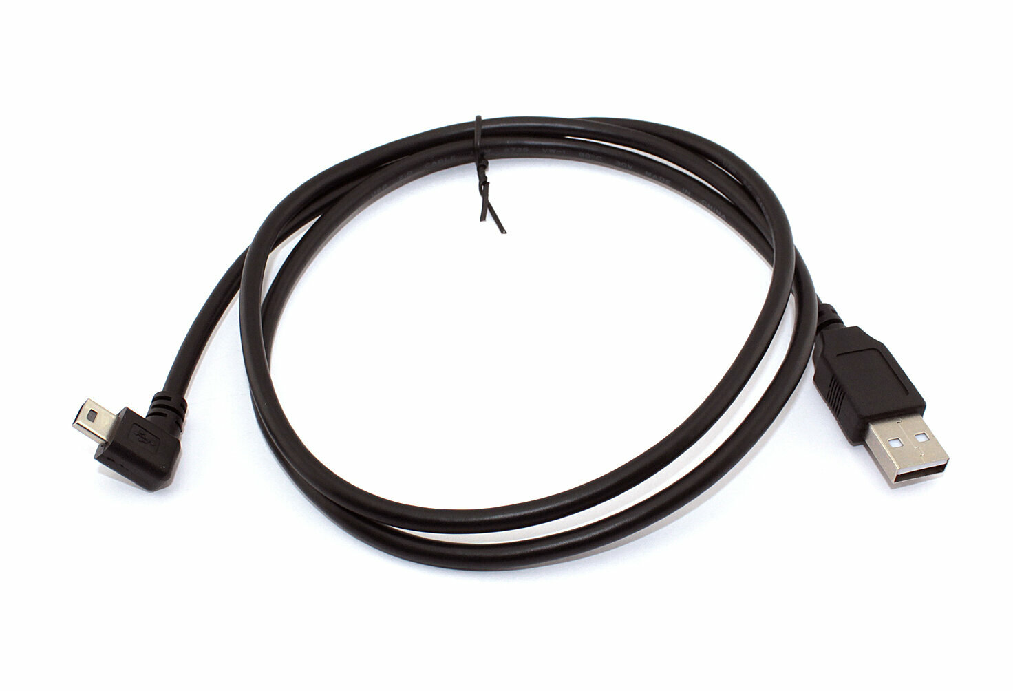 Кабель USB Type A на Mini USB угол вправо 1 м