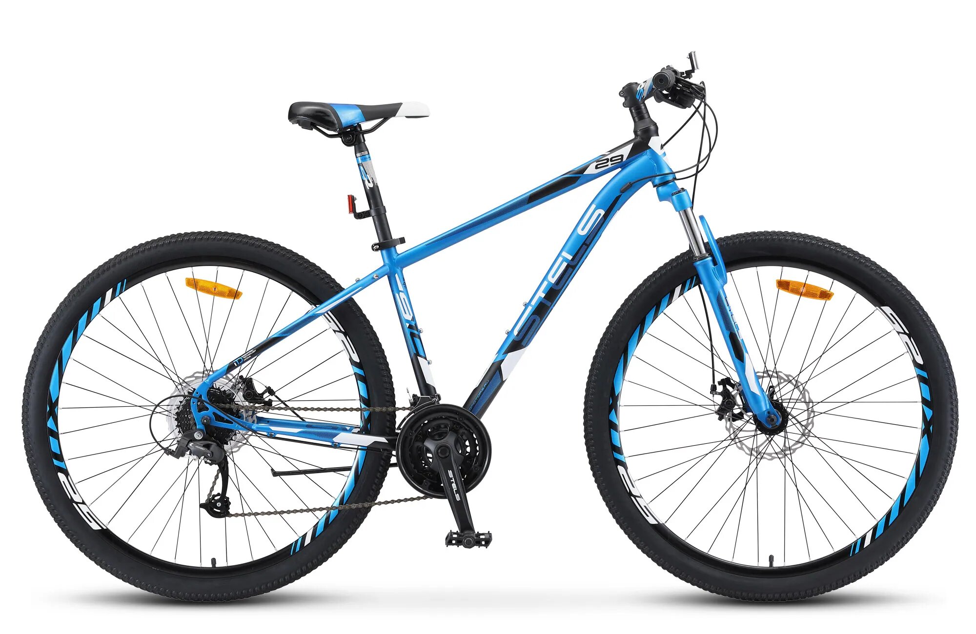 Велосипед Stels Navigator-910 MD 29" V010 18.5" синий/черный