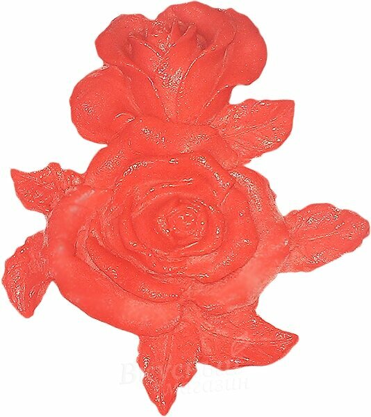 Молд для шоколада/мастики силиконовый Розы 7,5х7 см. (Набор из 2 шт.)