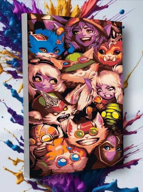 Картина по номерам League of Legends лол MOBA игра Фэнтези 40*50