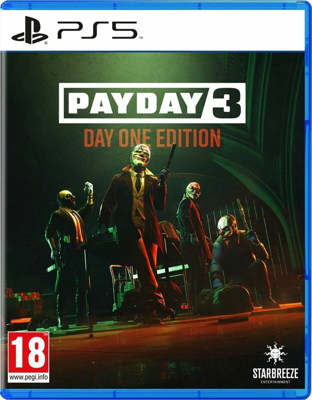 Игра Payday 3. Day One Edition (русские субтитры) для PS5