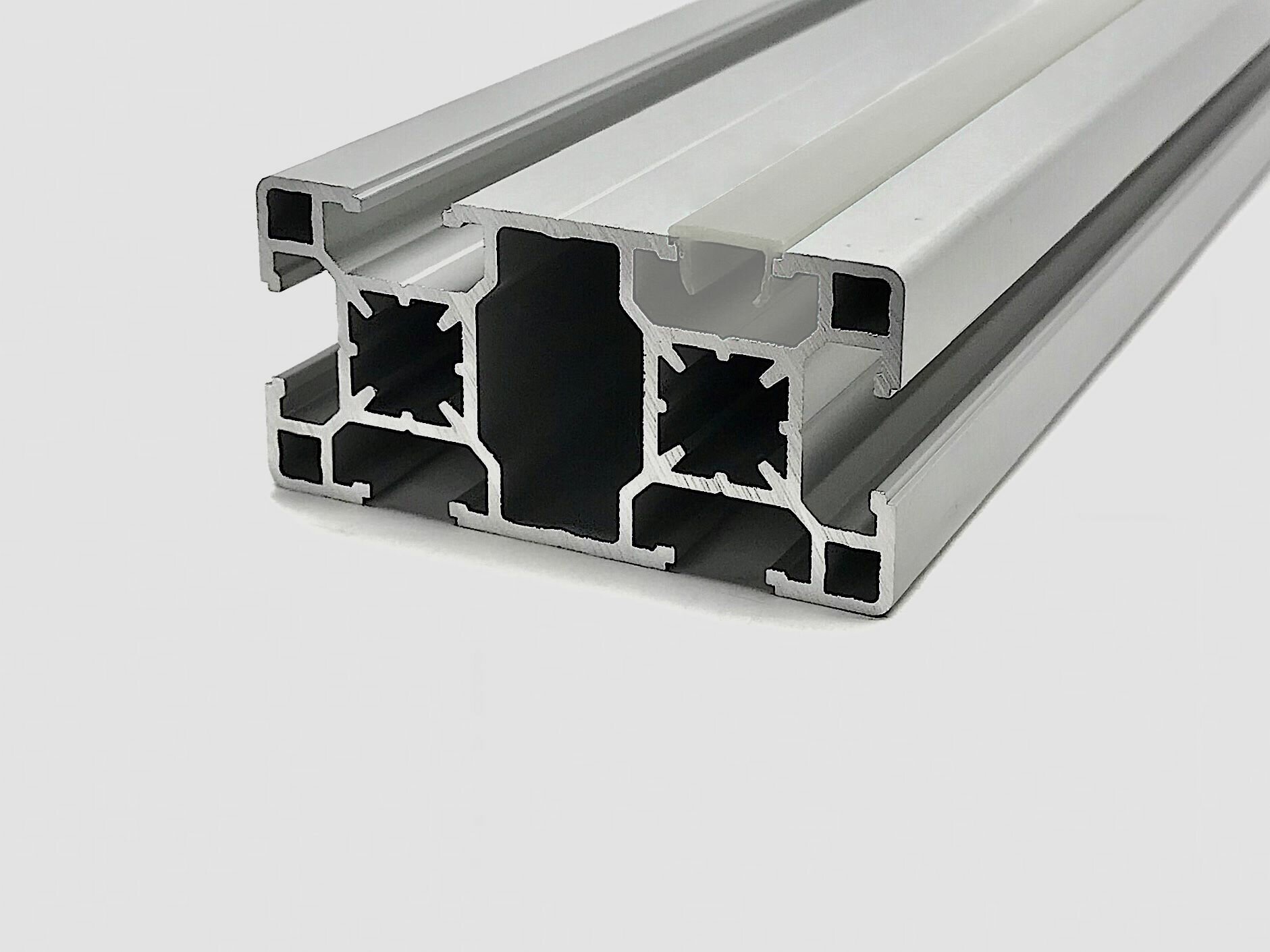 Заглушка для паза 8 мм, (темно-серая), A293 / 1000 мм - 16 шт / соберизавод