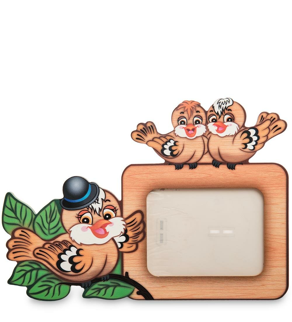 Фоторамка Тишкина семья A2165031 Народные промыслы, Дерево, Россия