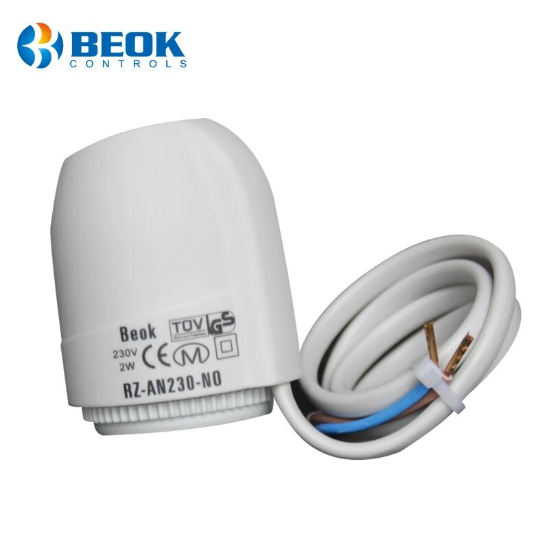 Тепловой электропривод Beok 230V для теплых полов