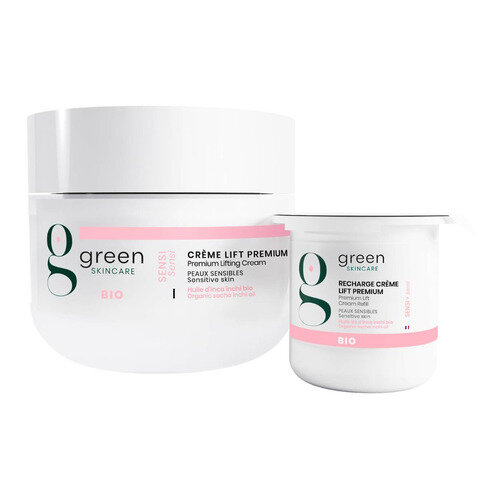 GREEN SKINCARE SENSI Высокоэффективный подтягивающий крем для чувствительной кожи 50 мл