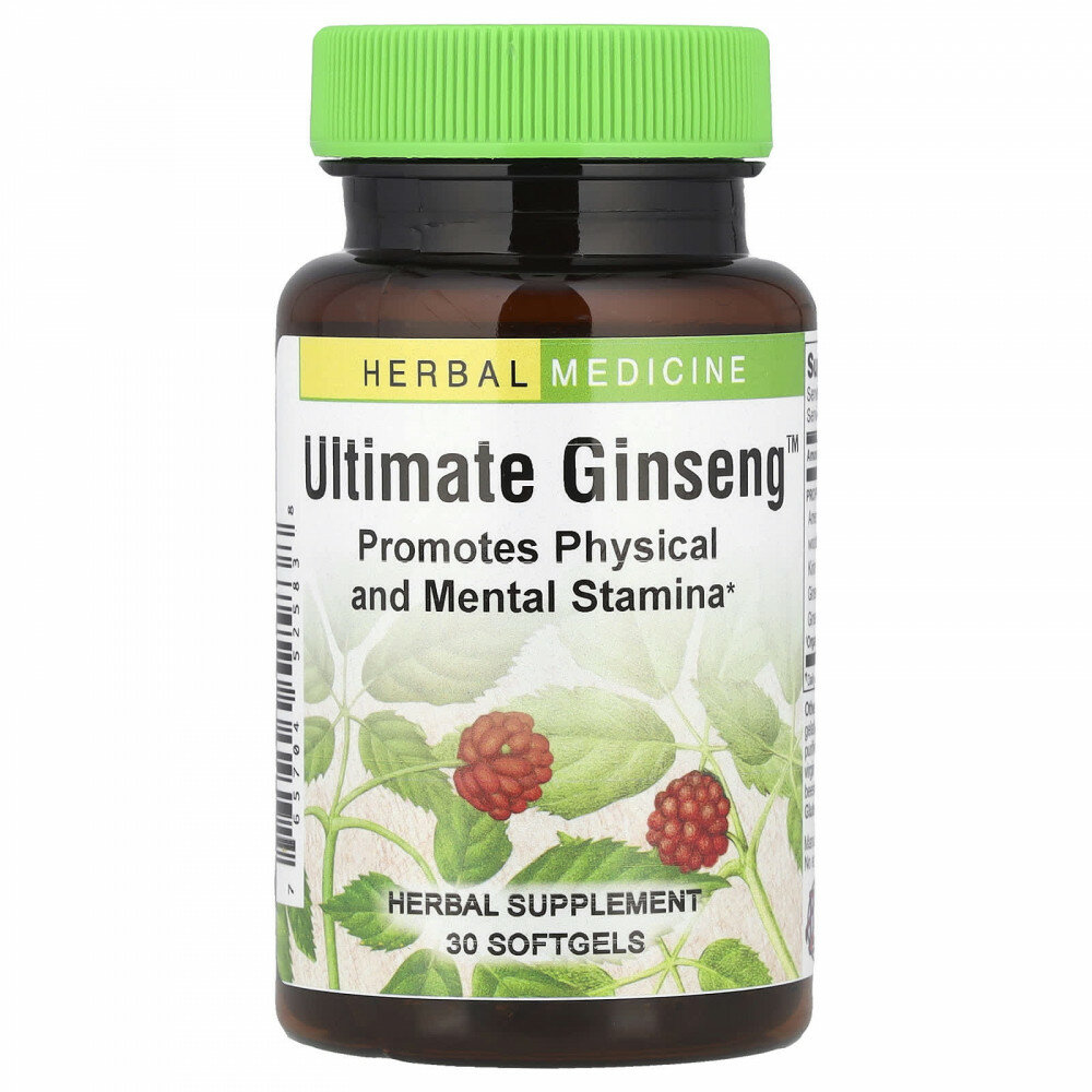 Herbs Etc, Ultimate Ginseng ™, 30 мягких таблеток