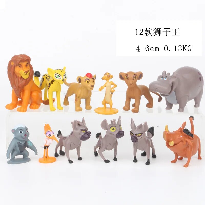 Фигурки Король Лев Bandai 12 шт.