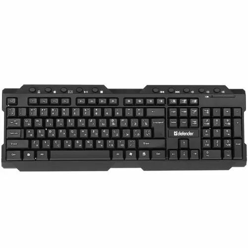 Клавиатура Defender Element HB-195 RU Черный 45195
