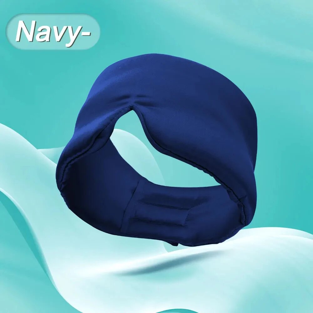 Маска для сна Navy, шелковая