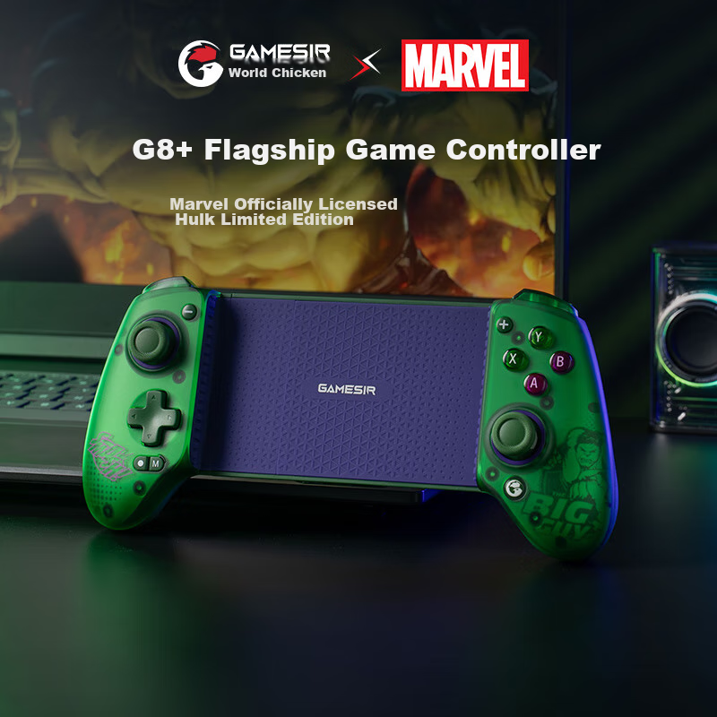 Геймпад GAMESIR Gai Shi Xiao Ji Green Giant Co-Branded Wireless Game Controller совместимый с Android, ПК, green