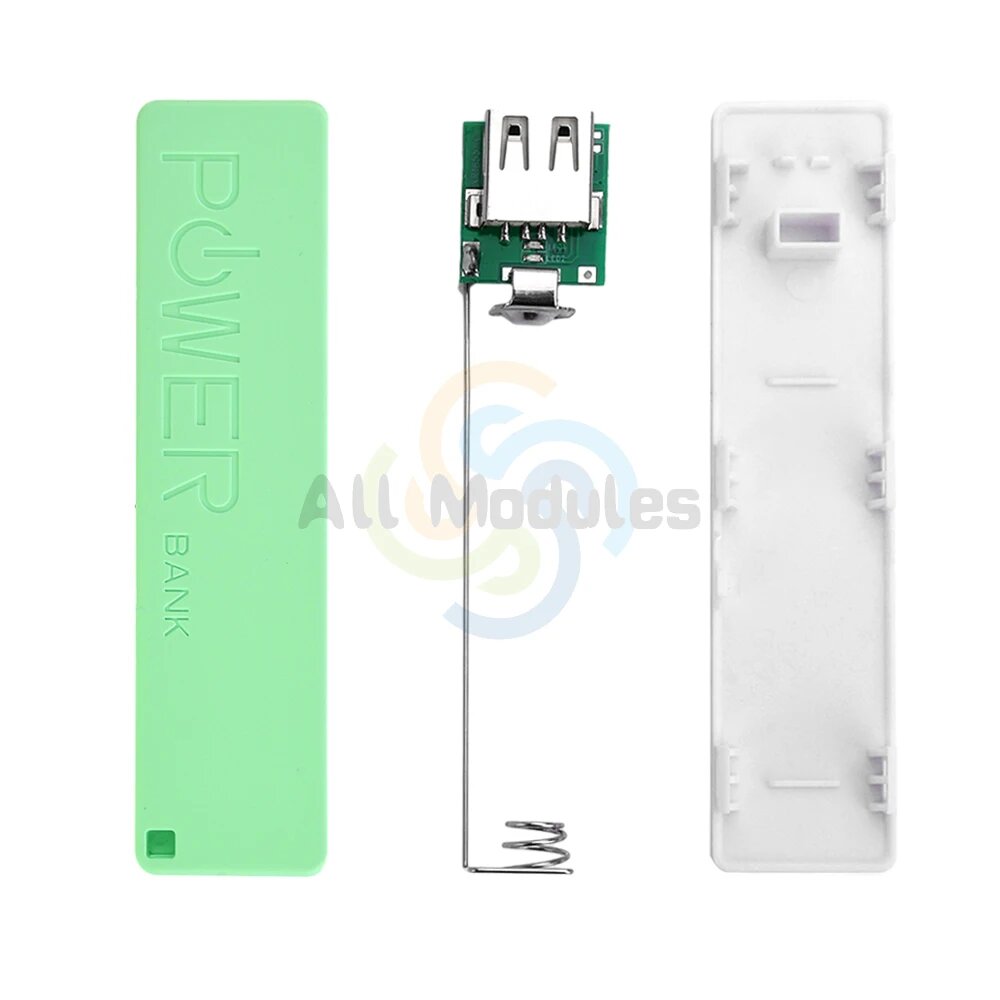 Портативное зарядное устройство Power Bank Green