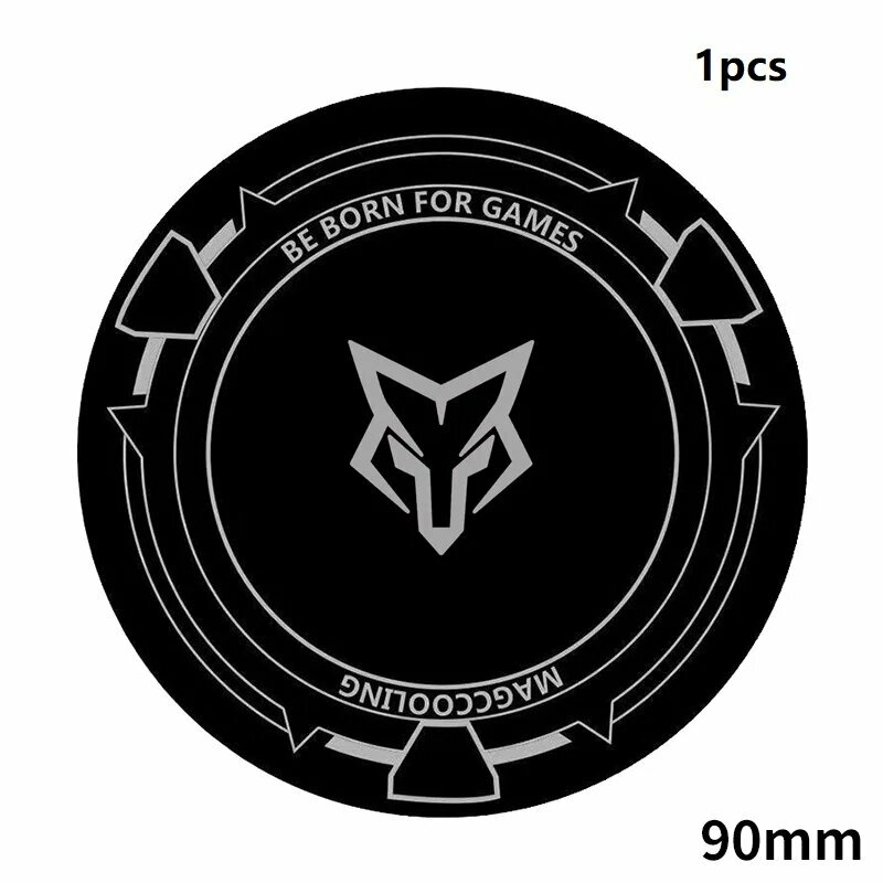 Sarafox Esport текстурированный чехол из углеродного волокна, магнитный полупроводниковый радиатор, магнитная пластина, наклейки на радиатор для iPad/планшета