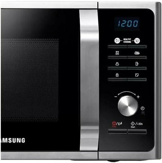 Микроволновая печь Samsung "MS23F301TAS", 23 л, 800 Вт, 6 уровней мощности