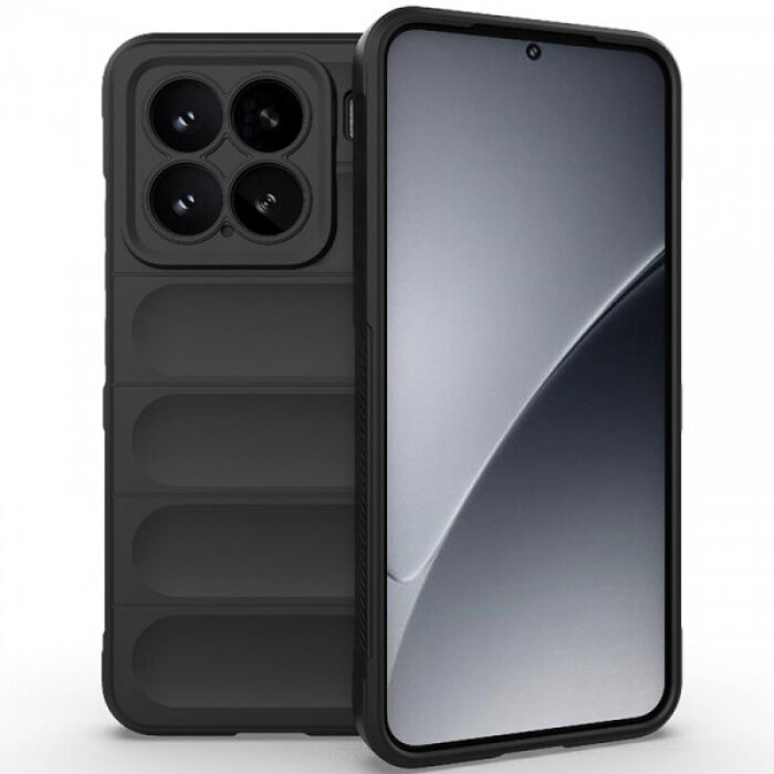 Flex Silicone Противоударный чехол для Xiaomi Mi 15 с защитой камеры и микрофиброй