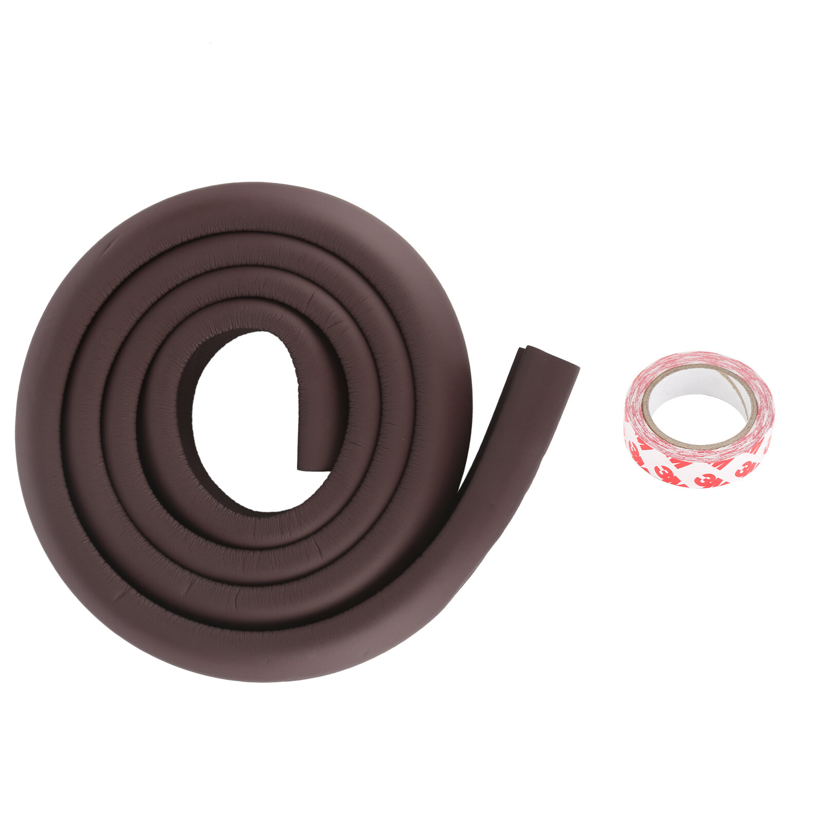 Защитная накладка на край мебели L-образной формы, высокоэластичная, для безопасности дома (цвет "Кофе")